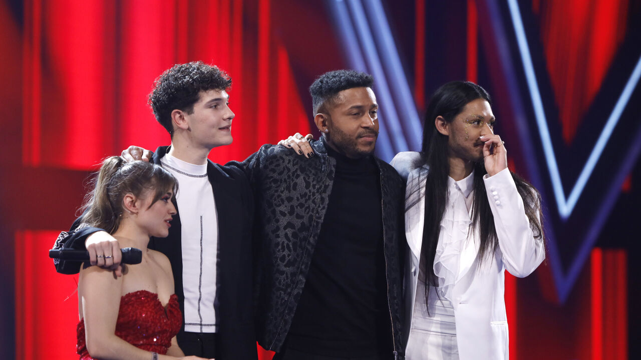 Ana, Crespo, Génesis y Sergio, los cuatro finalistas de 'La Voz', que ...
